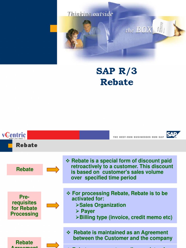 Rebate | PDF | Rebate (Marketing) | Payments