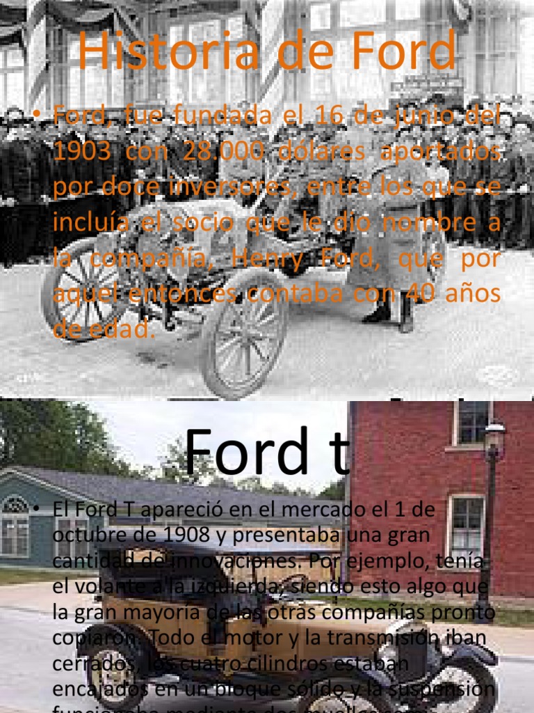 Historia de Ford | PDF