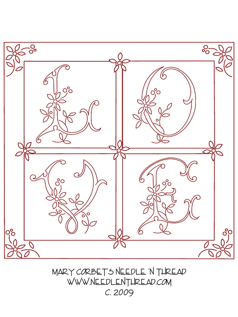 Mary Corbet's Needle 'n Thread Overview | PDF