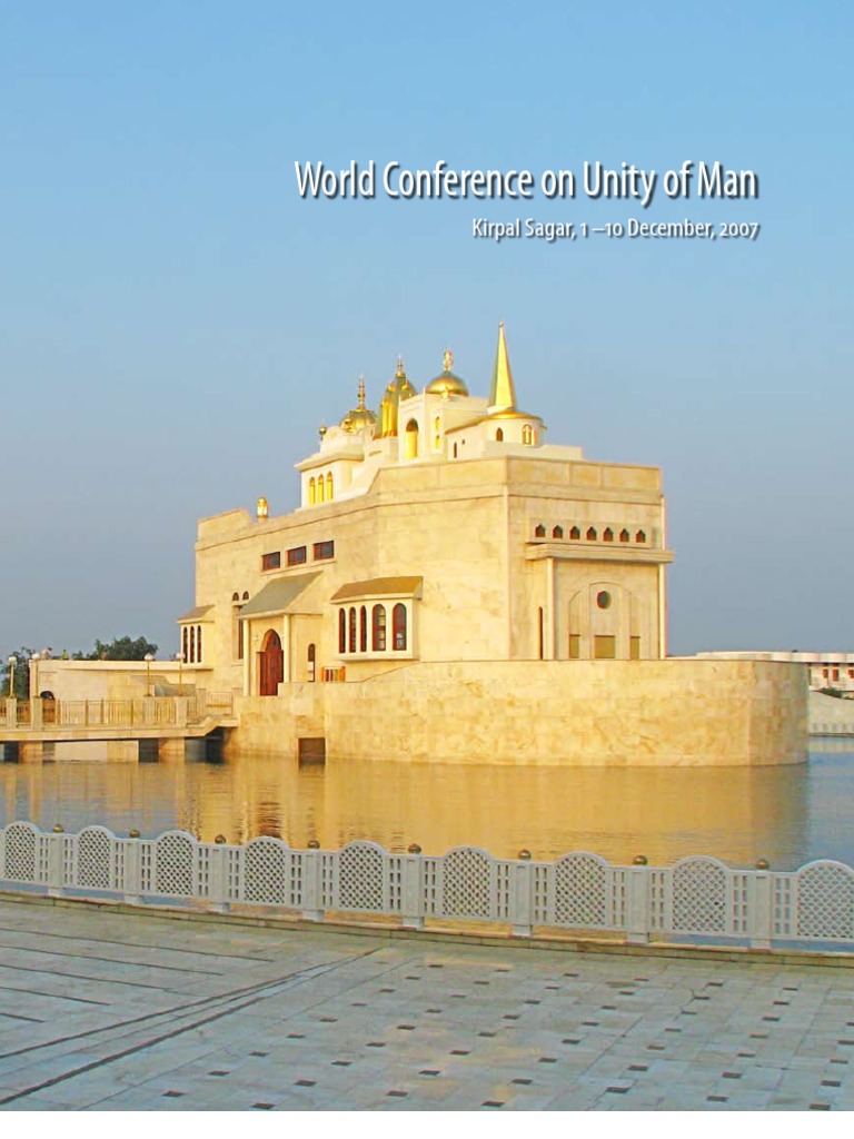 World Conference On Unity of Man, 2007 | PDF | Spirituality | Punjab