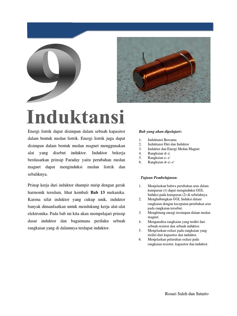 Induktansi | PDF | Sains & Matematika