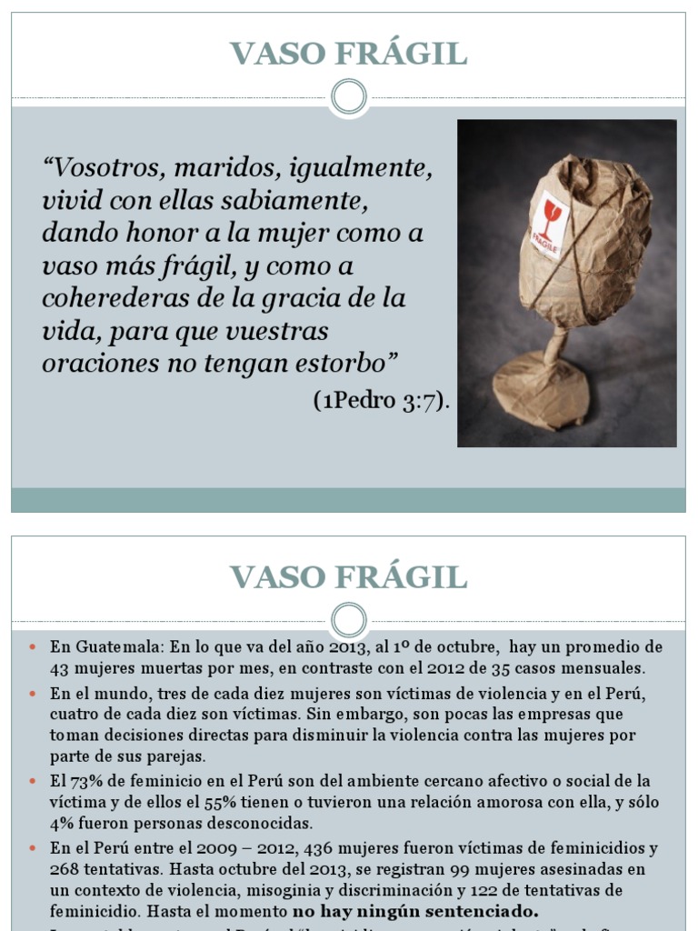 Vaso Frágil | PDF | Violación | La violencia contra las mujeres