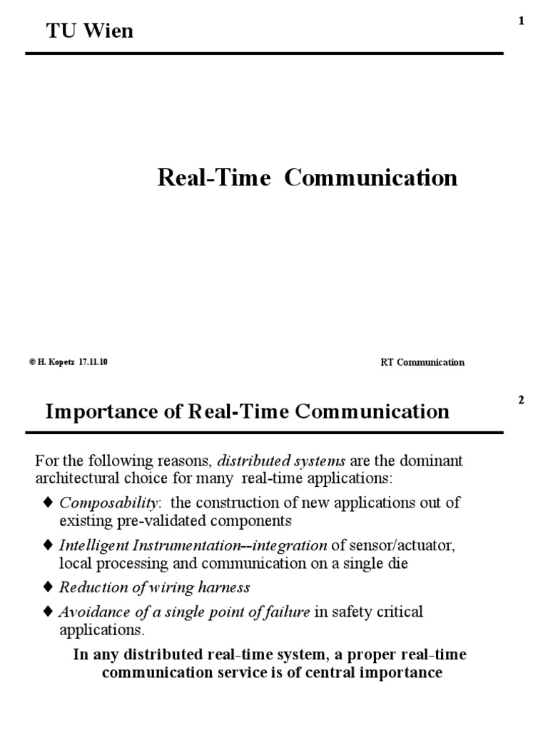 4 RT Communication | PDF | Communications Protocols | Ethernet
