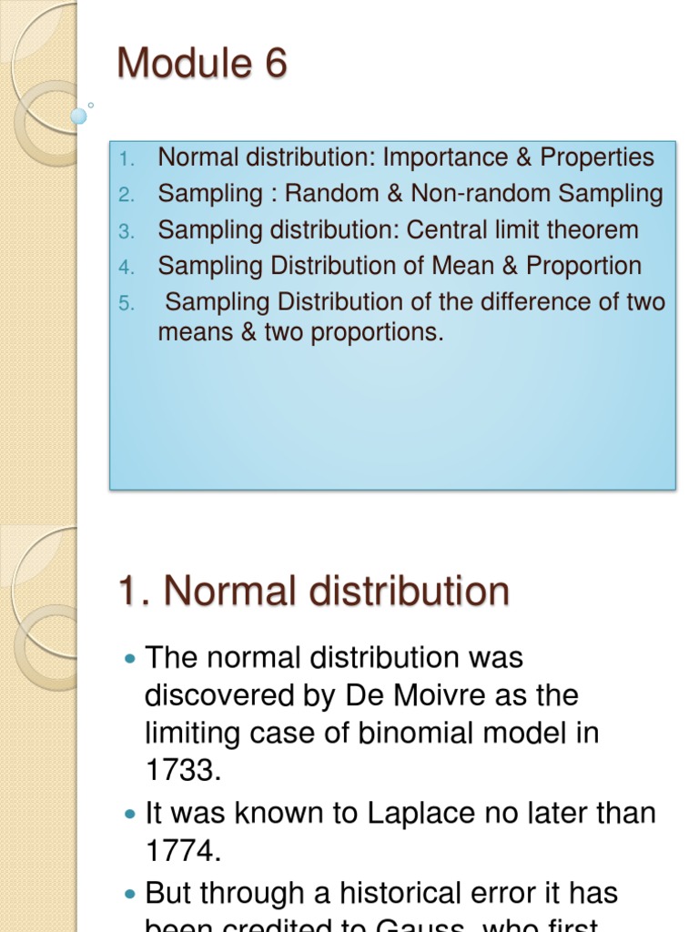 Normal Distribution, Sampling & CLT: Properties, Methods, Distributions ...