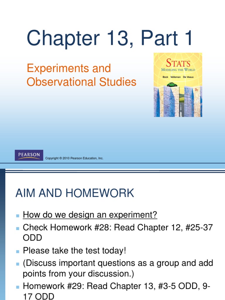 Chapter13 Part 1 Pdf Design Of Experiments Experiment