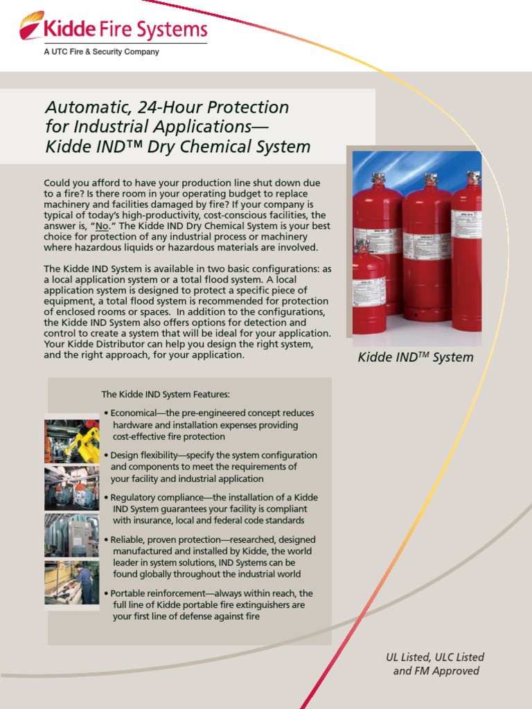 Automatic, 24-Hour Protection For Industrial Applications - Kidde IND ...