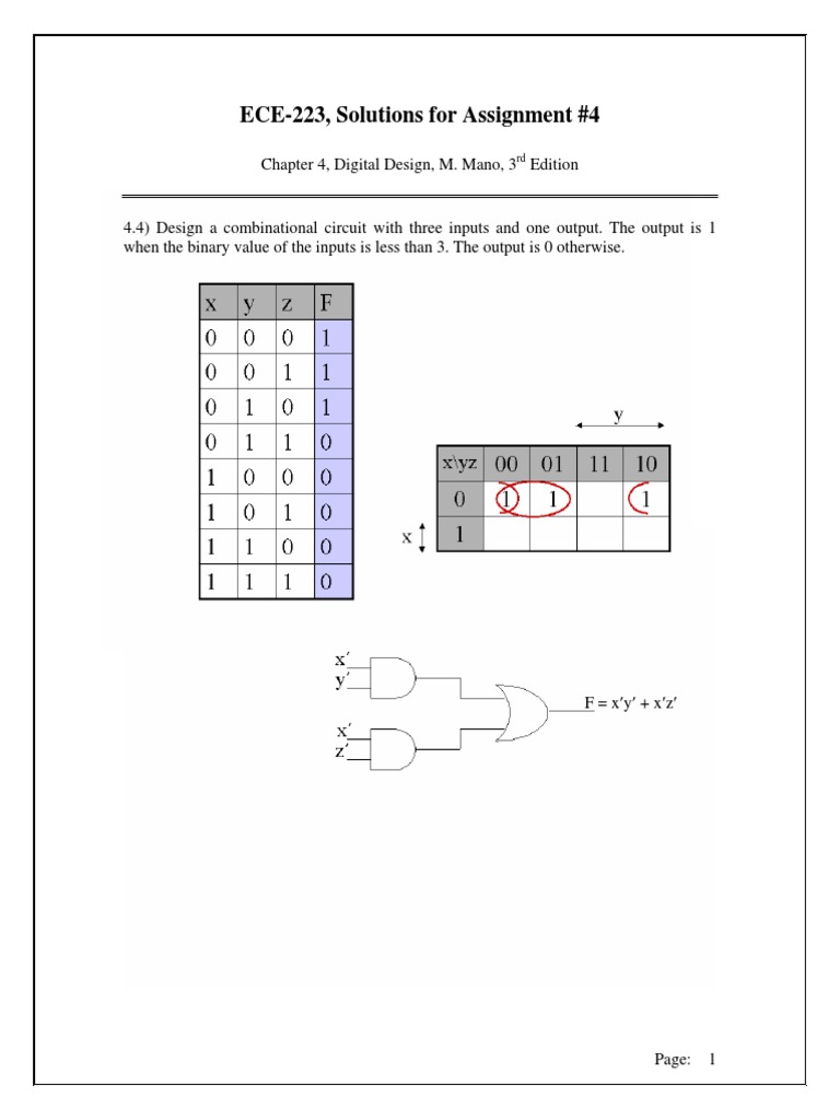 Assignment4 Solution 3rd Edition | PDF | Electronic Circuits | C (Programming Language)