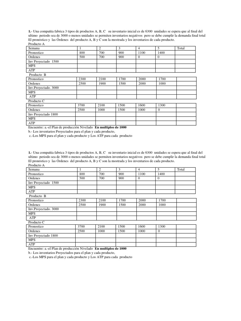 Ejercicio Mps 3 | PDF
