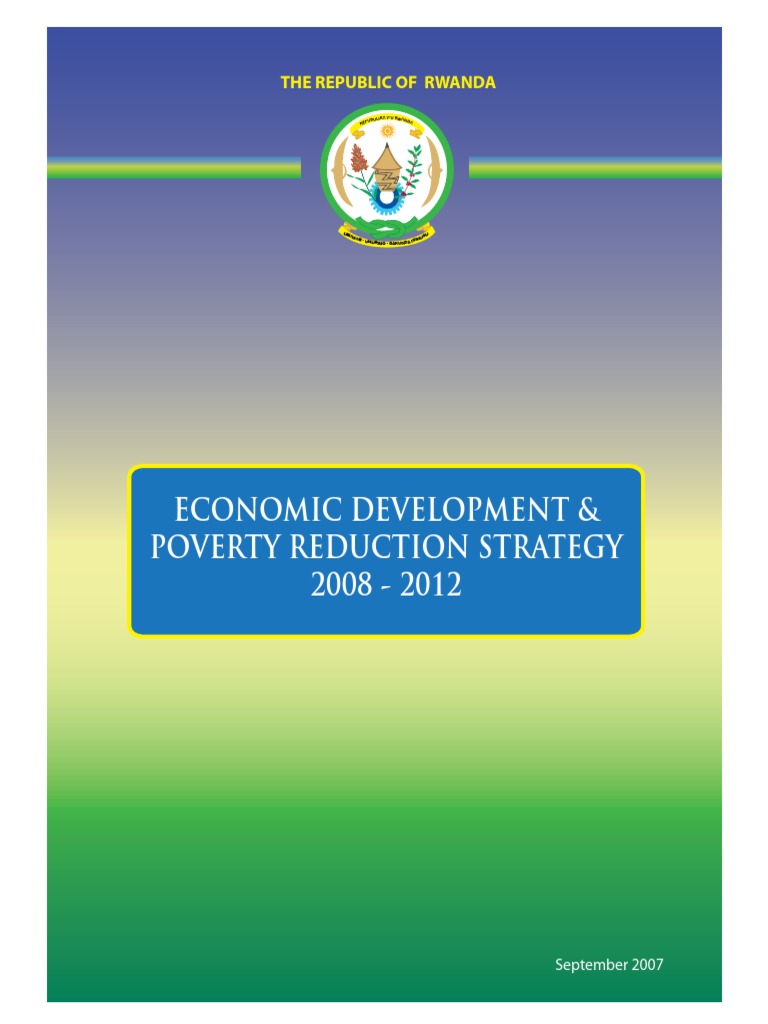Edprs 2008 | PDF | Poverty Reduction | Economic Growth