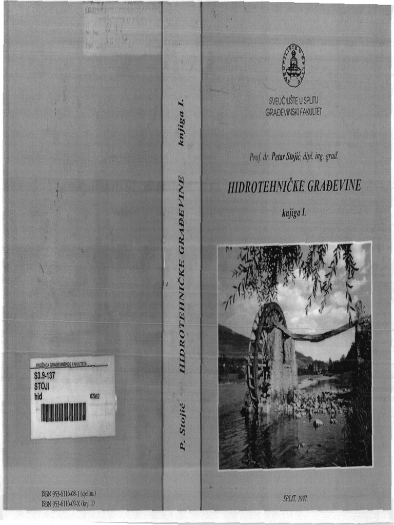 Hidrotehnicke Gradjevine I | PDF