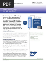 Sabrix | Taxes | Software