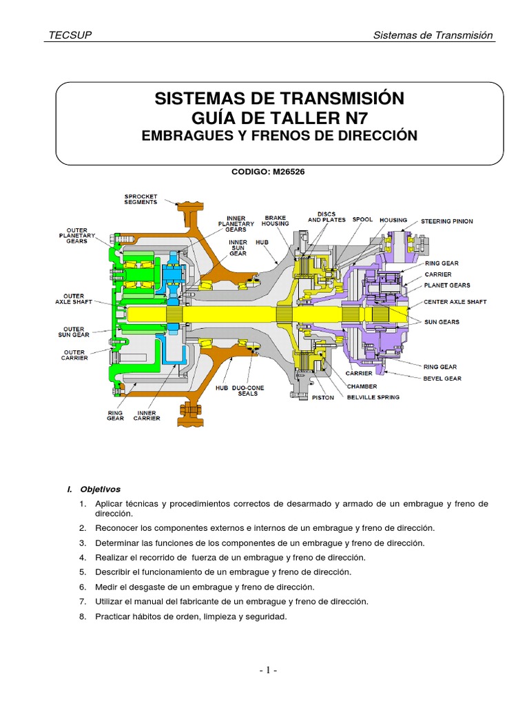 7 Embragues de Dirección | PDF | Transmisión (Mecánica) | Embrague