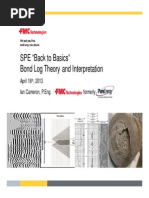 USIT Logging Tool: Cement Evaluation | PDF | Casing (Borehole) | Gases
