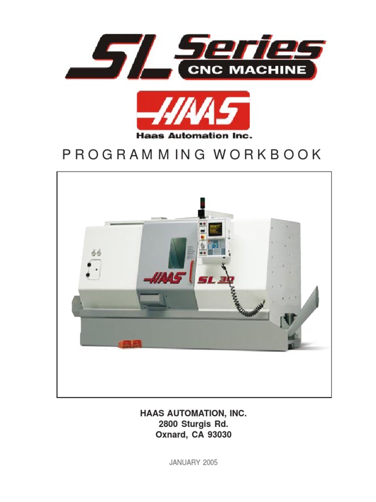 HASS LatheProgrammingBook | PDF | Cartesian Coordinate System | Machining