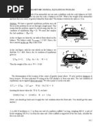 Ladder Friction Analysis Example | PDF | Force | Friction