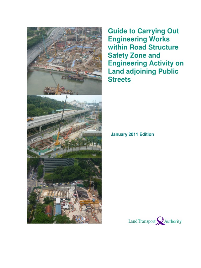 Road Structure Safety Zone Guide | PDF | Deep Foundation | Surveying