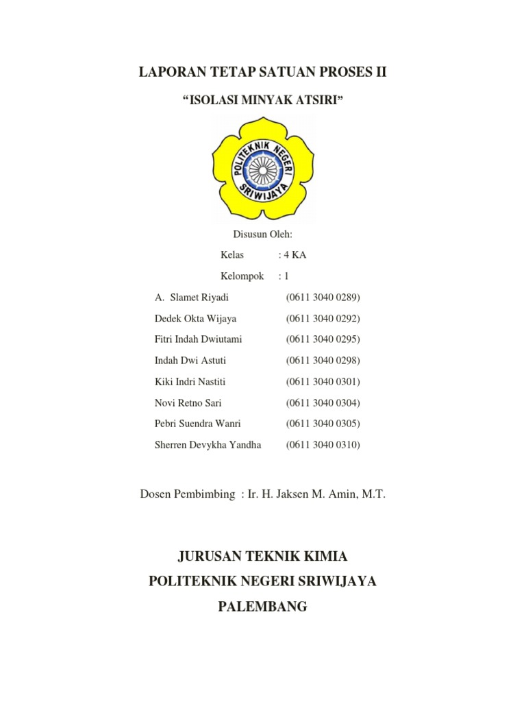 Isolasi Minyak Atsiri | PDF