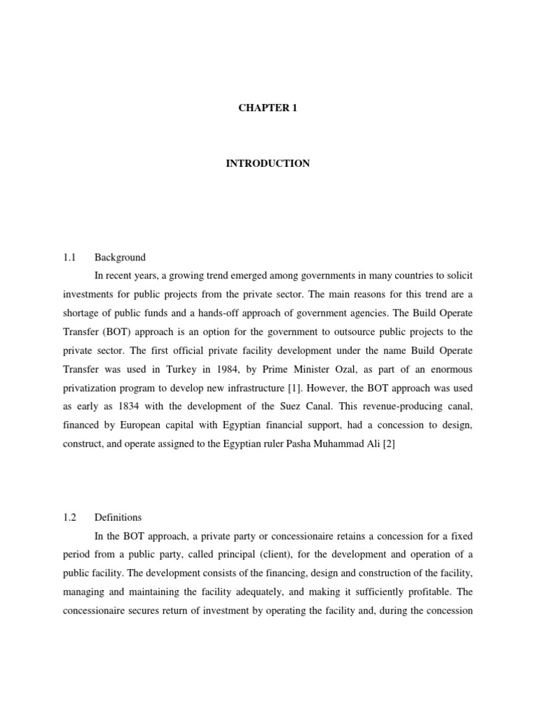 Understanding Build Operate Transfer Model | PDF | Investing | Joint ...