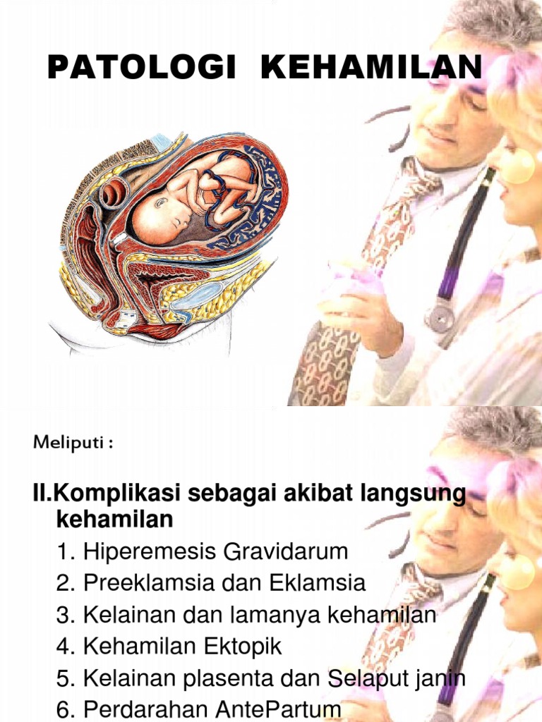 Patologi Kehamilan dan Komplikasinya | PDF | Memasak, Makanan, & Anggur