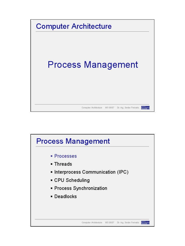 Process Management | PDF | Process (Computing) | Concurrency (Computer ... Process Management | PDF | Process (Computing) | Concurrency (Computer ...