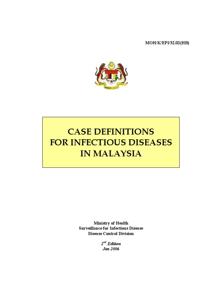 Case Definitions for Infectious Diseases | PDF | Infection | Hiv/Aids
