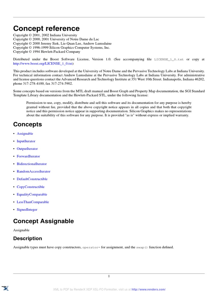 Concept Reference: Concepts | PDF | Inequality (Mathematics) | Copyright