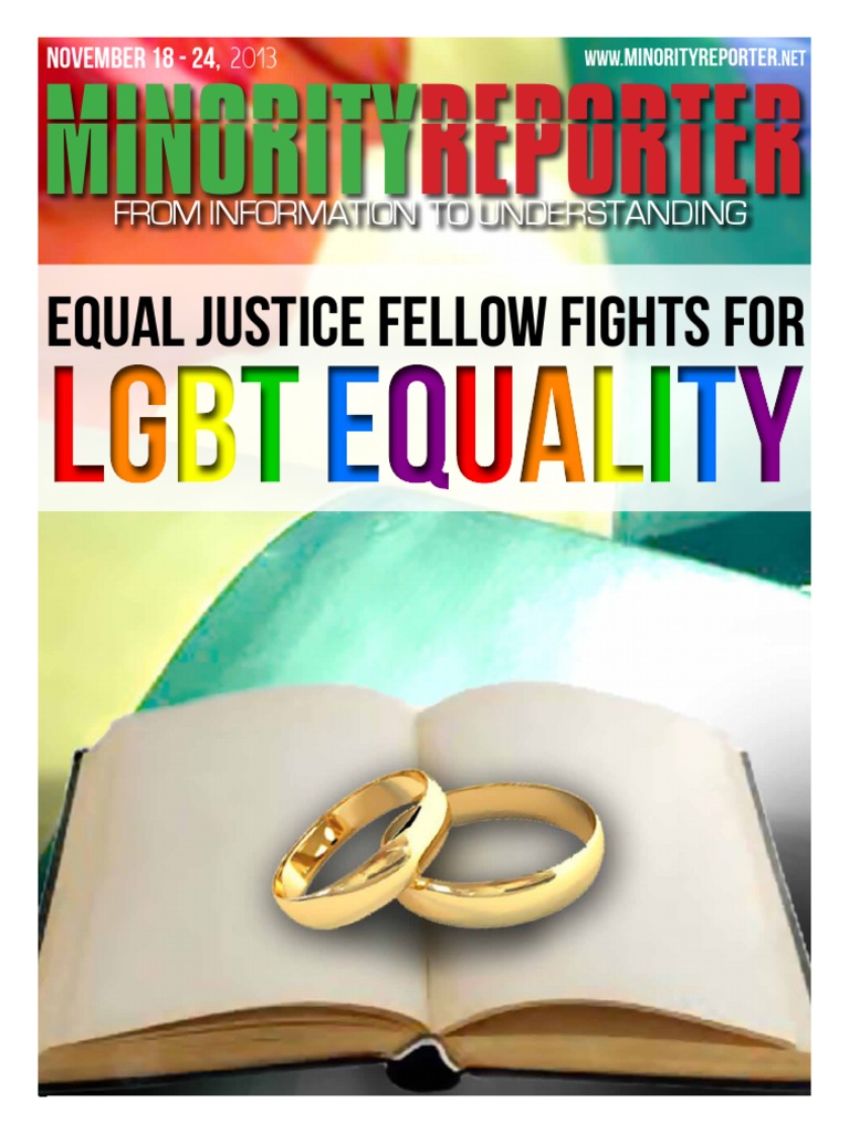 Minority Reporter Week of November 18 - 24, 2013 | PDF | Defense Of ...