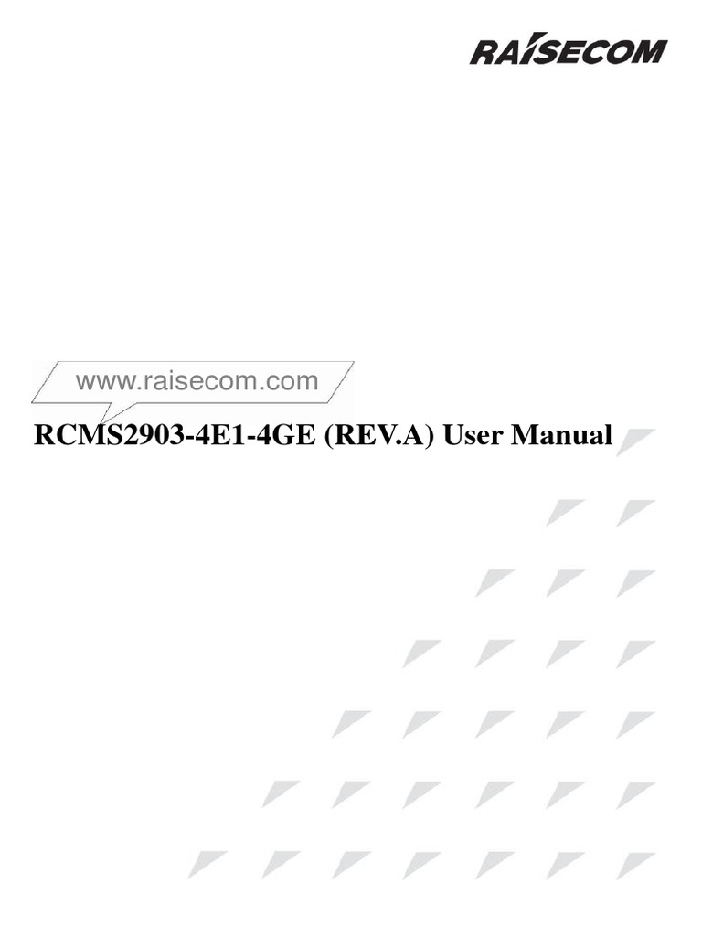Rcms2903-4e1-4ge (Rev A) User Manual 201111 | PDF | Electrostatic Discharge | Ac Power Plugs And ...