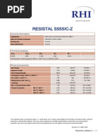 Versaflow 45 Plus: Product Data | PDF | Refractory | Chemical Substances