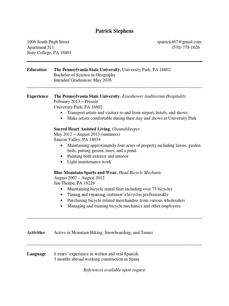 Stephens Resume | PDF