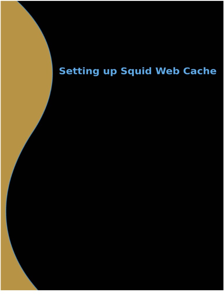 Squid Proxy Configuration Guide | PDF | Proxy Server | Areas Of Computer Science