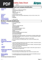 MSDS Un1002 Compressed Air | PDF | Safety | Occupational Safety And Health