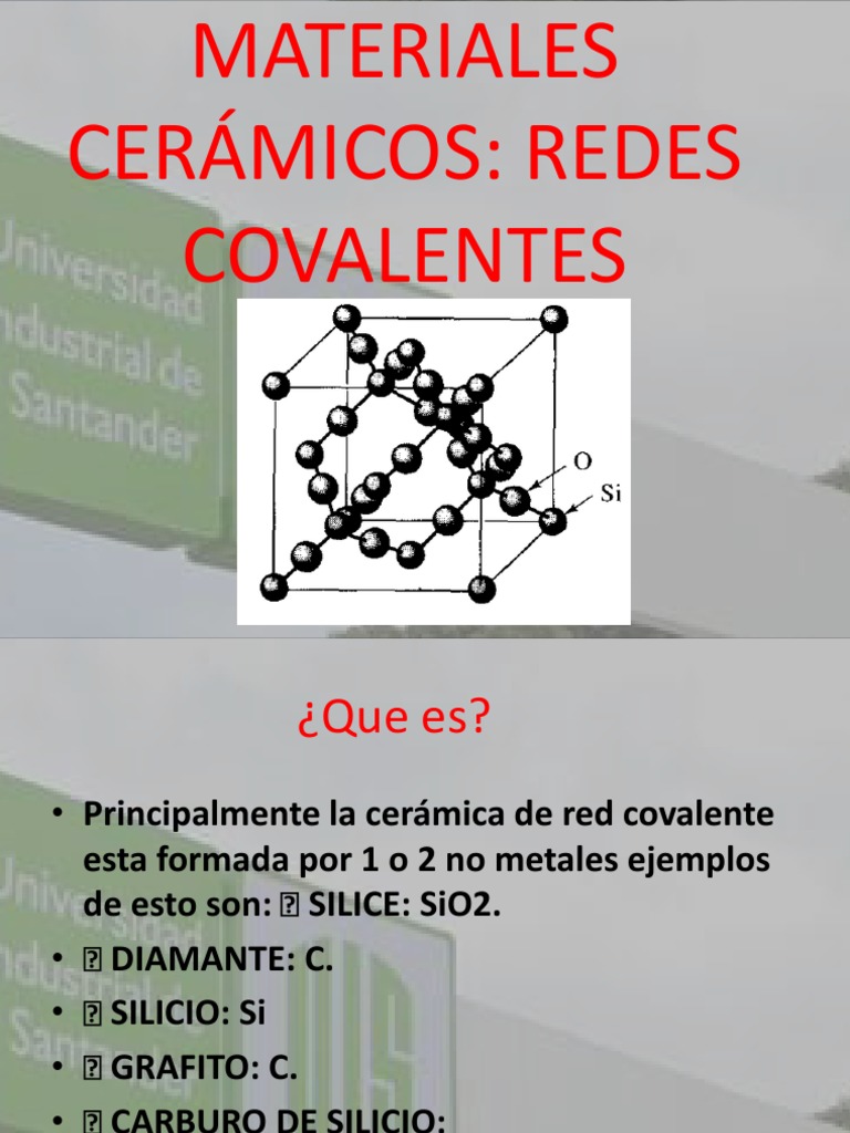 Ejemplos de Sólidos Covalentes y sus Propiedades | PDF | Grafito | Carbón
