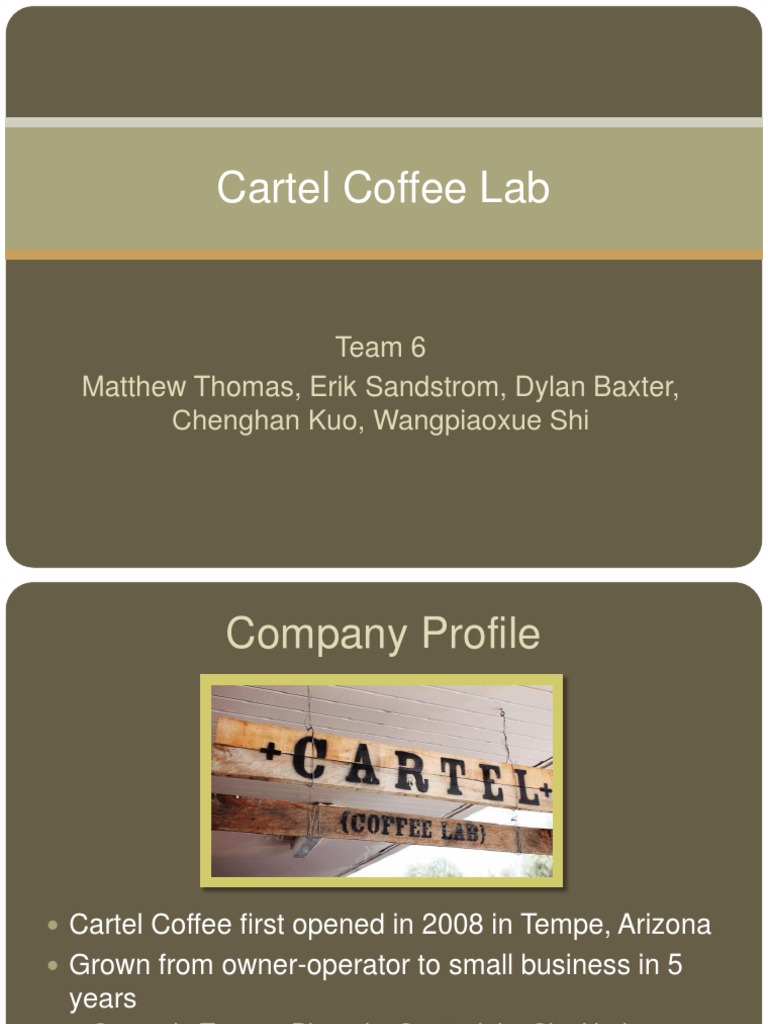 Cartel Coffee Lab Supply Chain Analysis | PDF | Supply Chain | Procurement