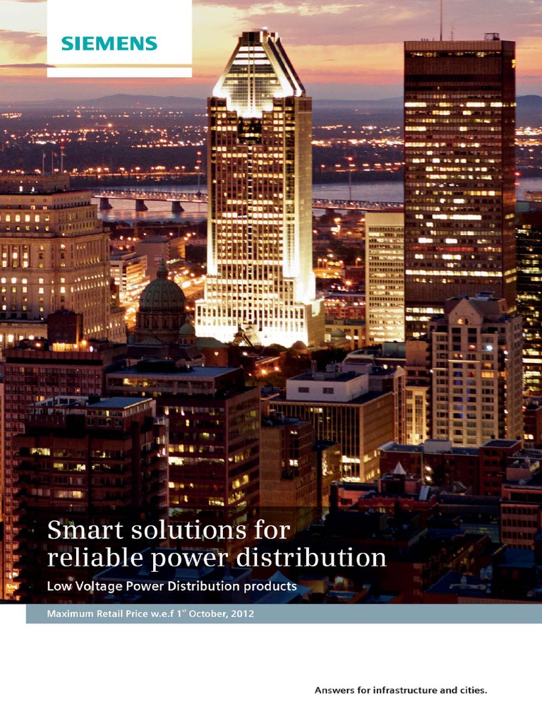 Price List Siemens Low Voltage Power Distribution Products 01-10-2012 ...