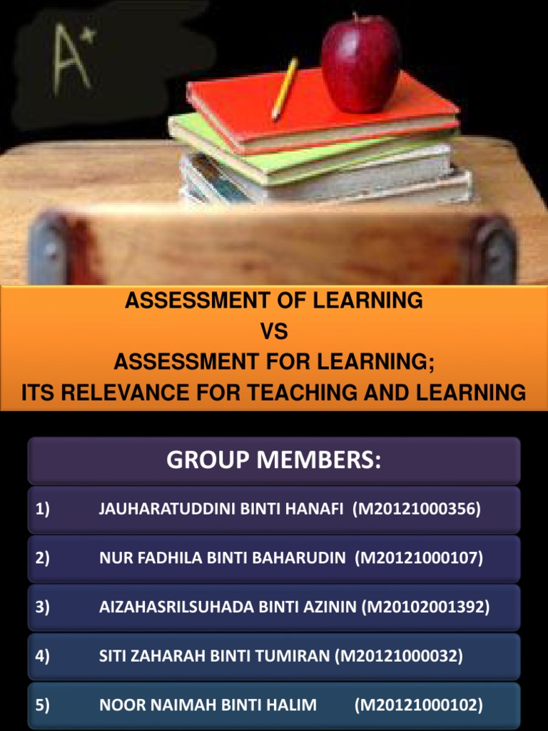AOL Vs AFL | PDF | Educational Assessment | Teachers
