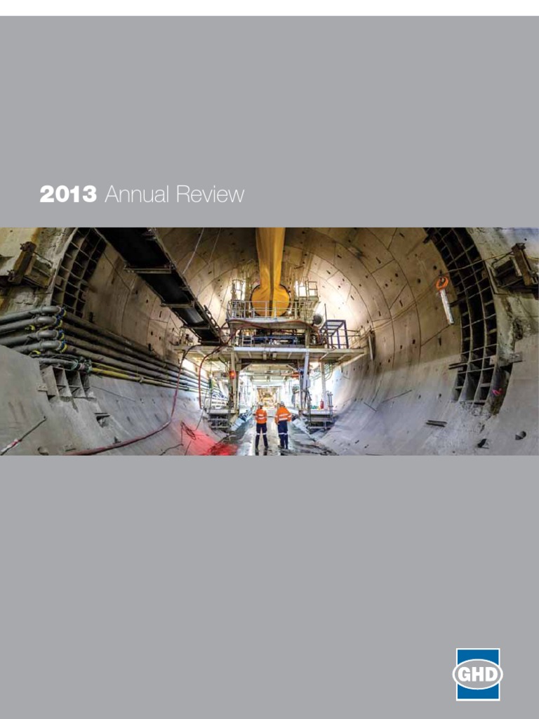 GHD Annual Review 2013 | PDF | Financial Statement | Mining