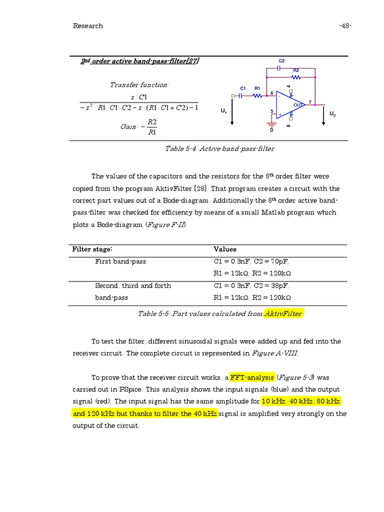 Active Filter Design | PDF | Electronic Filter | Signal (Electrical ...