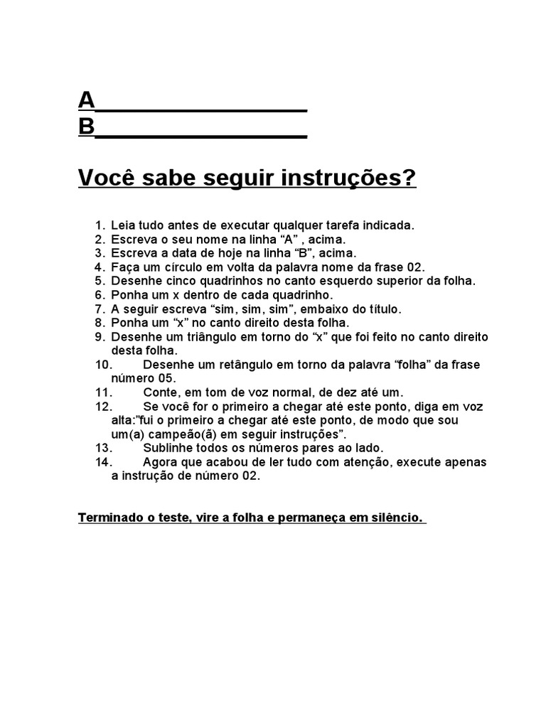 Atividadedeseguirinstrucoes