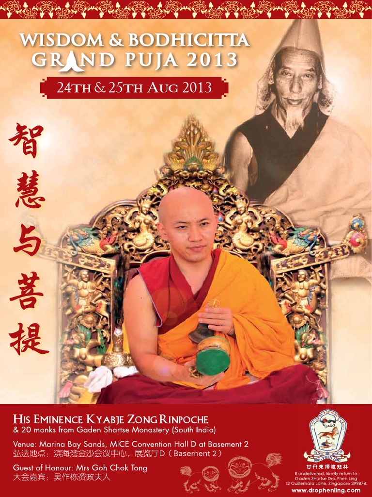 Zong Rinpoche 2013 | Karma | Buddhist Philosophy