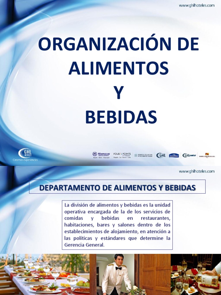 Organización de Alimentos y Bebidas | PDF | Alimentos | Marketing