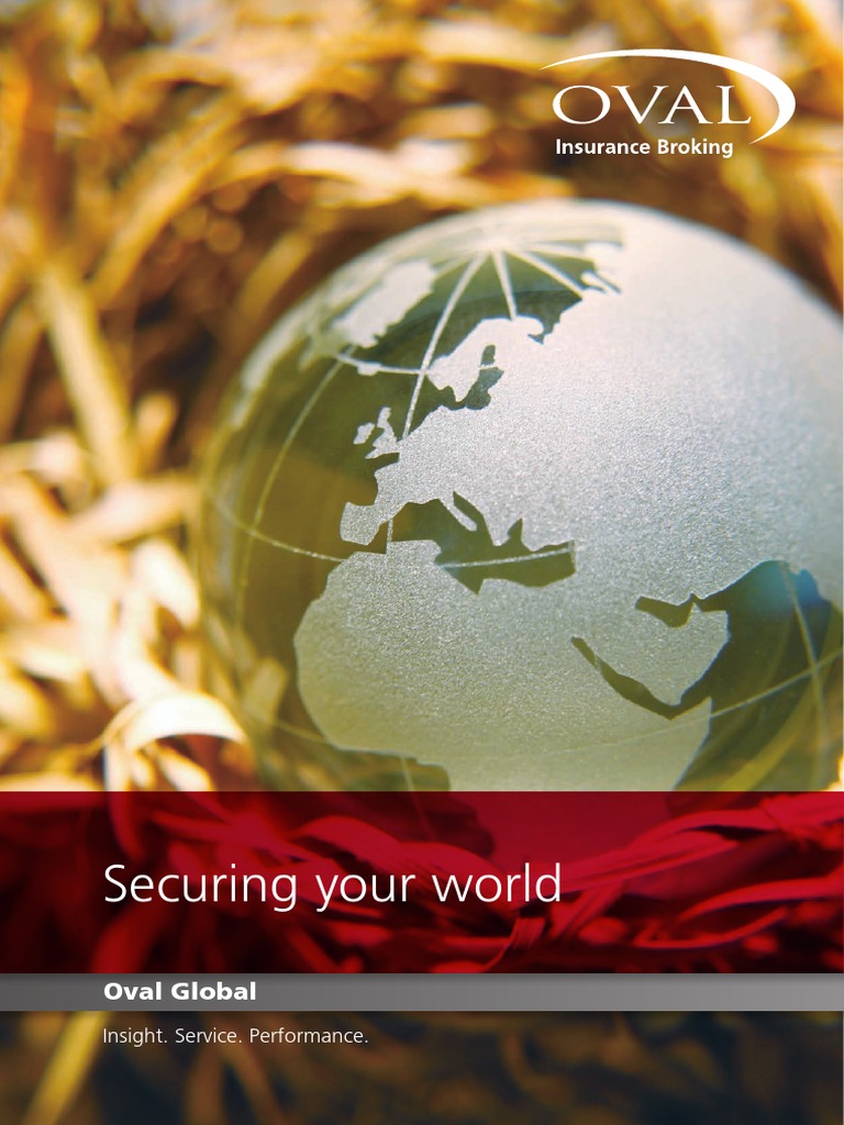 Oval Global Insurance Brochure | PDF | Insurance | Insurance Broker