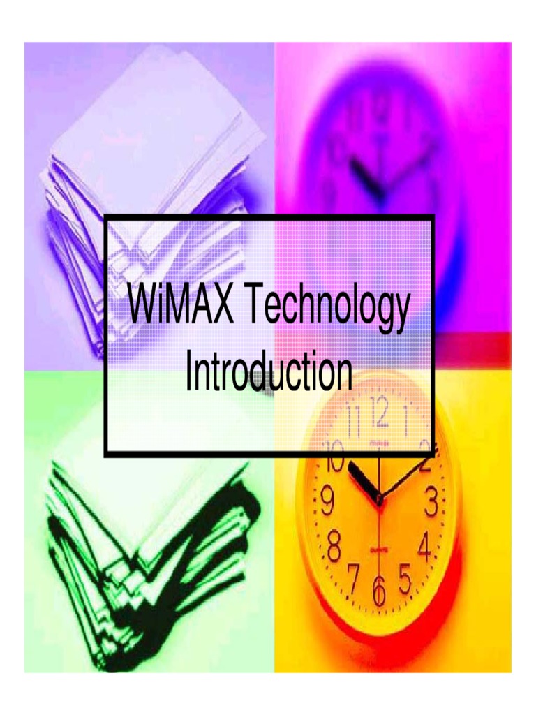 Wimax Technology Wimax Technology Wimax Technology Wimax Technology | PDF | Wi Max | Orthogonal ...