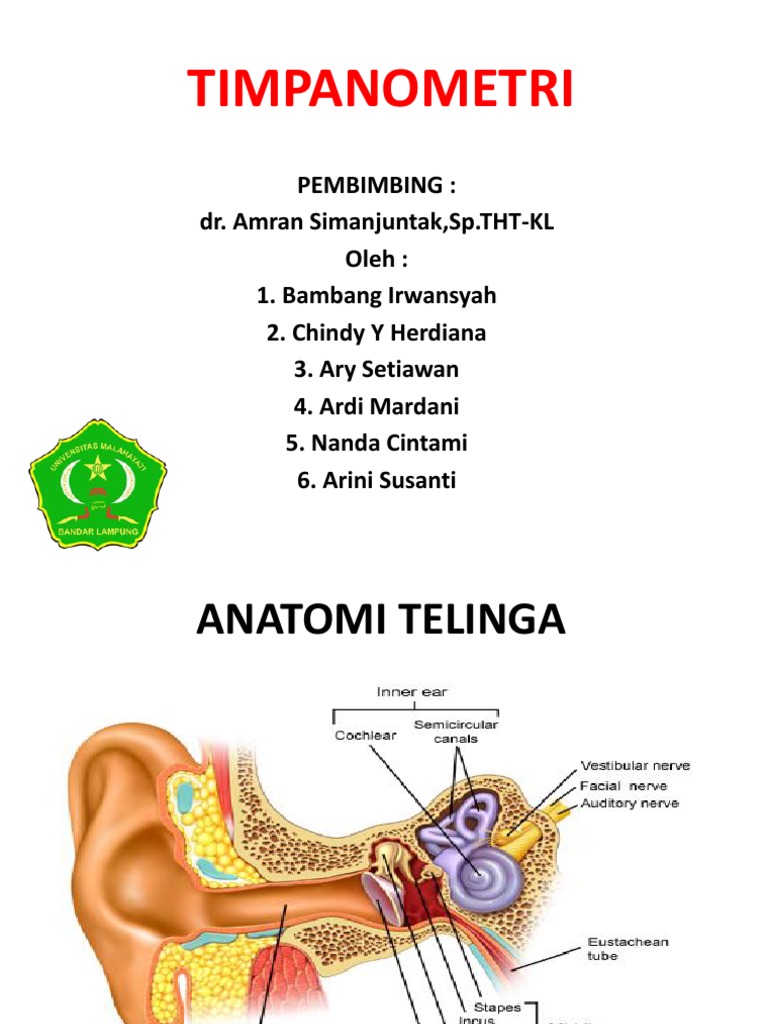 Slide Timpanometri | PDF