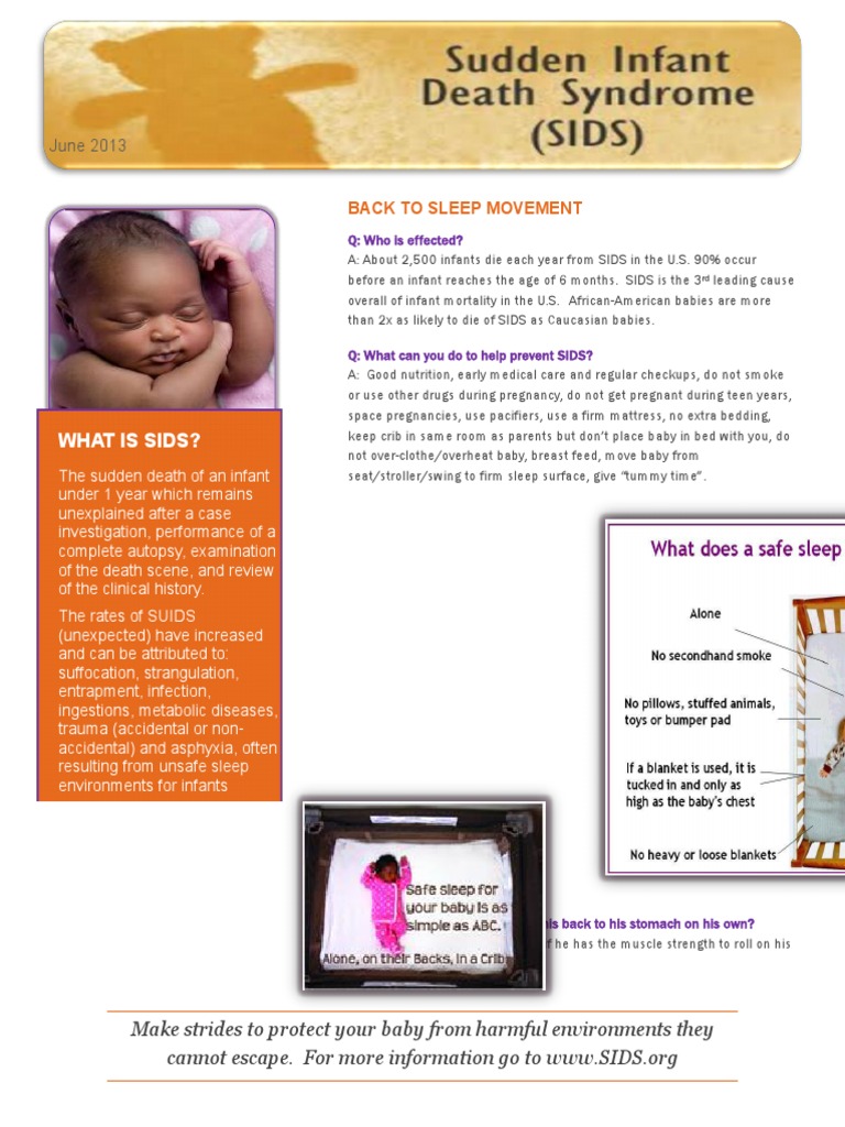 Sids SLP Handout | PDF | Wellness