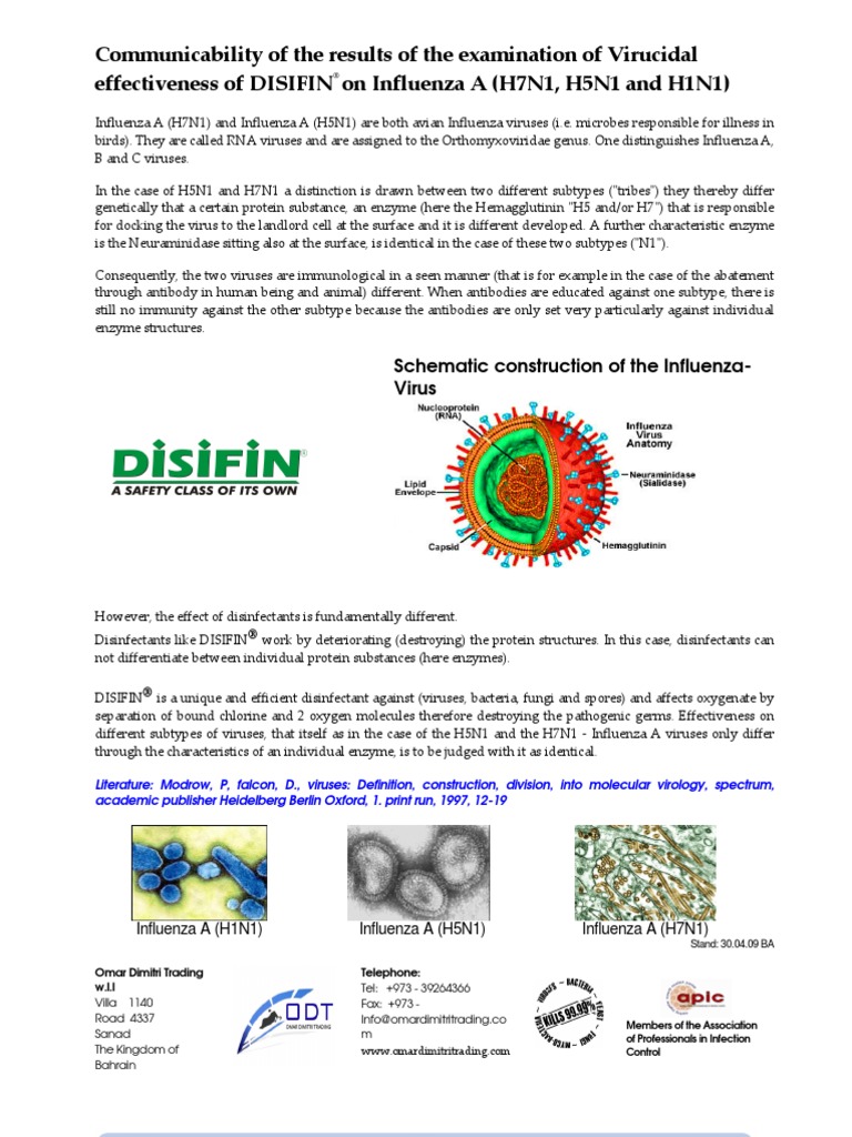 Influenza Virus Schematic Overview | PDF | Influenza A Virus | Swine ...