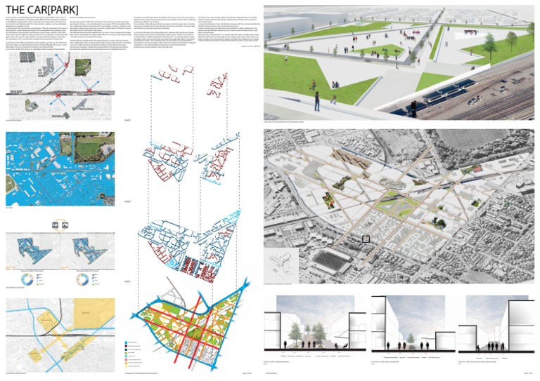Tower Junction Parking Redesign Proposal | PDF | Pedestrian | Parking Lot