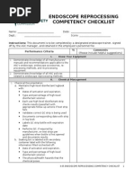 Operating Room Cleaning Checklist | PDF
