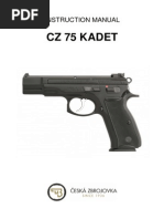 CZ 92 PDF | PDF | Handgun | Trigger (Firearms)
