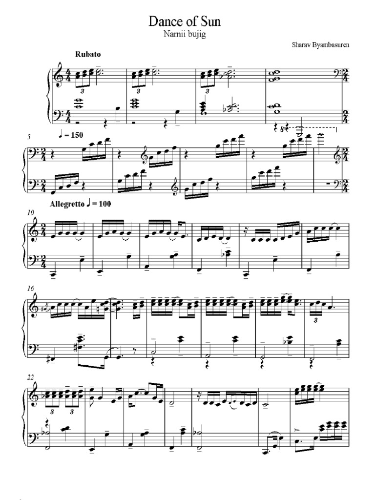 Dance of Sun | PDF